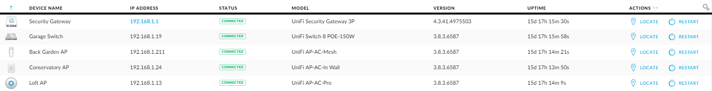 However, when you select a device a Properties pane opens on the right ...