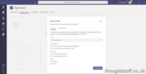 Make sure you choose the Existing bot tab before you start filling out information, otherwise ...